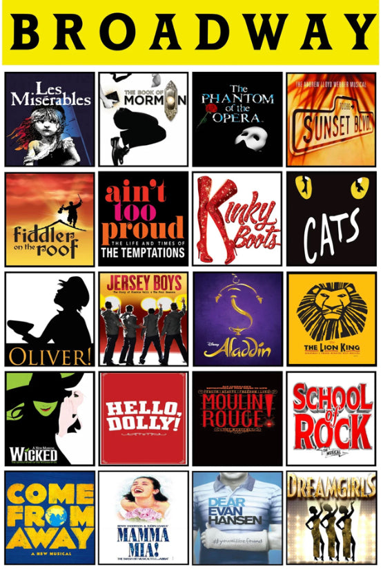 Broadway Musicals Monthly Club – Trilogy Yarns